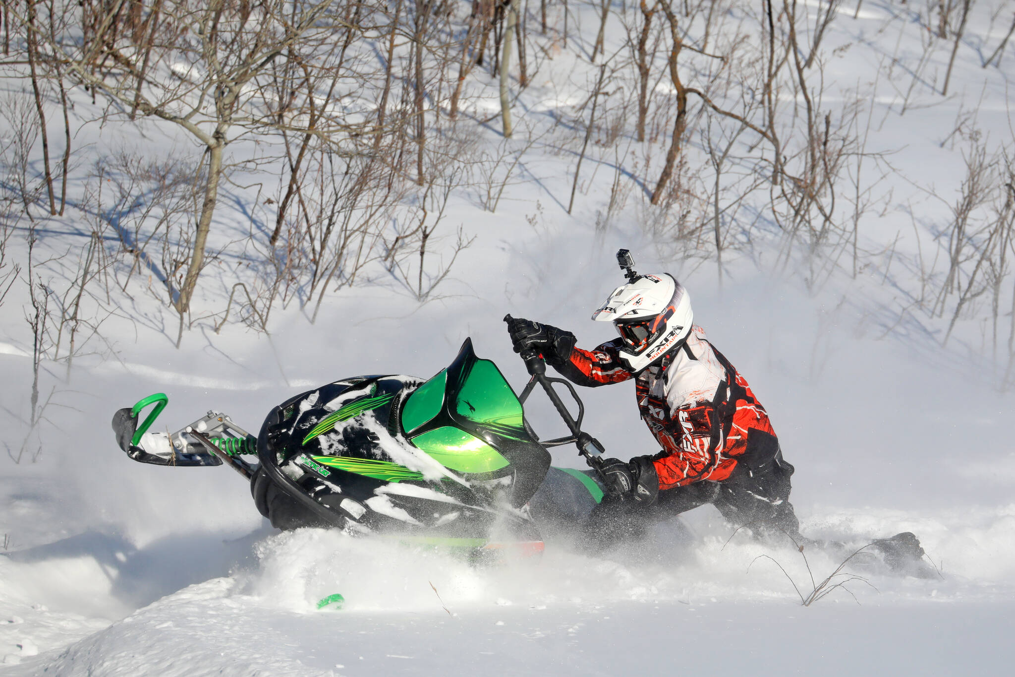 Riding snowmobiles ‘a good rush’ – Brandon Sun