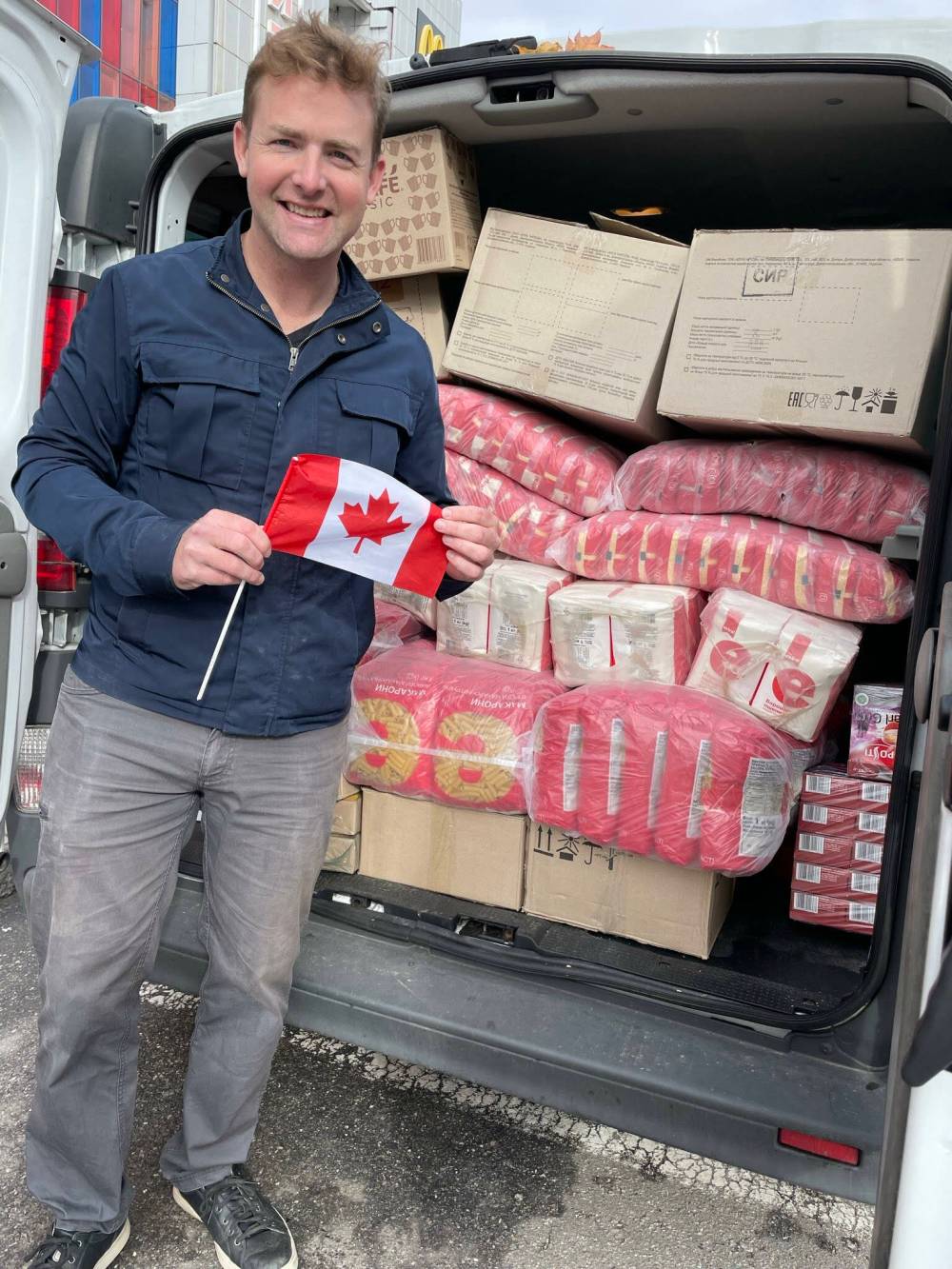 Former Brandon man returns from humanitarian aid mission in Ukraine ...