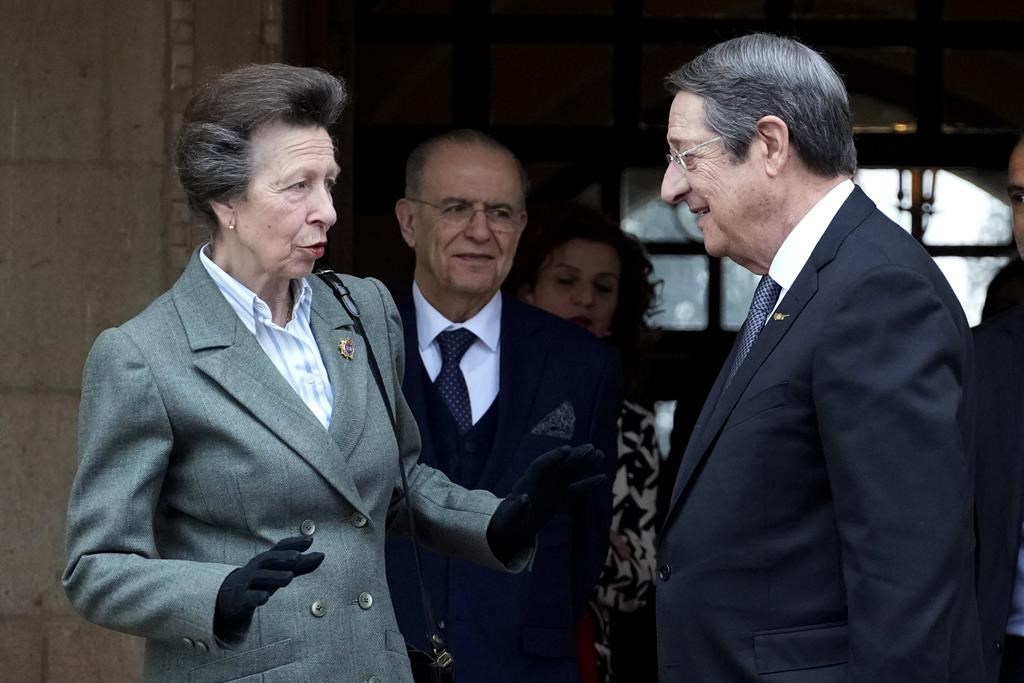 UK’s Princess Anne visits British peacekeepers on Cyprus – Brandon Sun