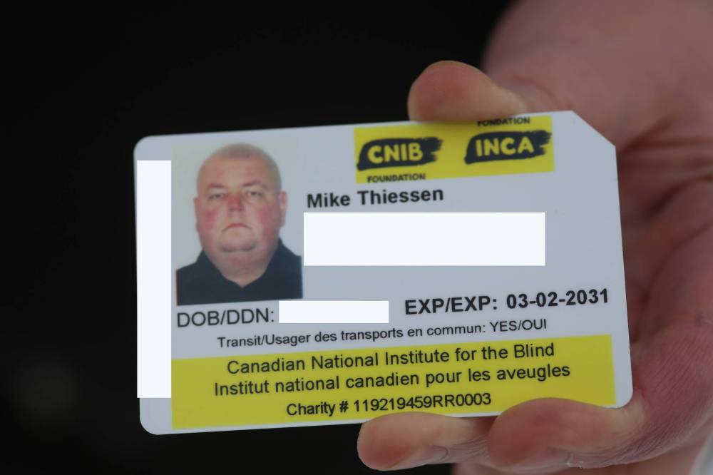 Visually impaired man fights for ID changes – Brandon Sun