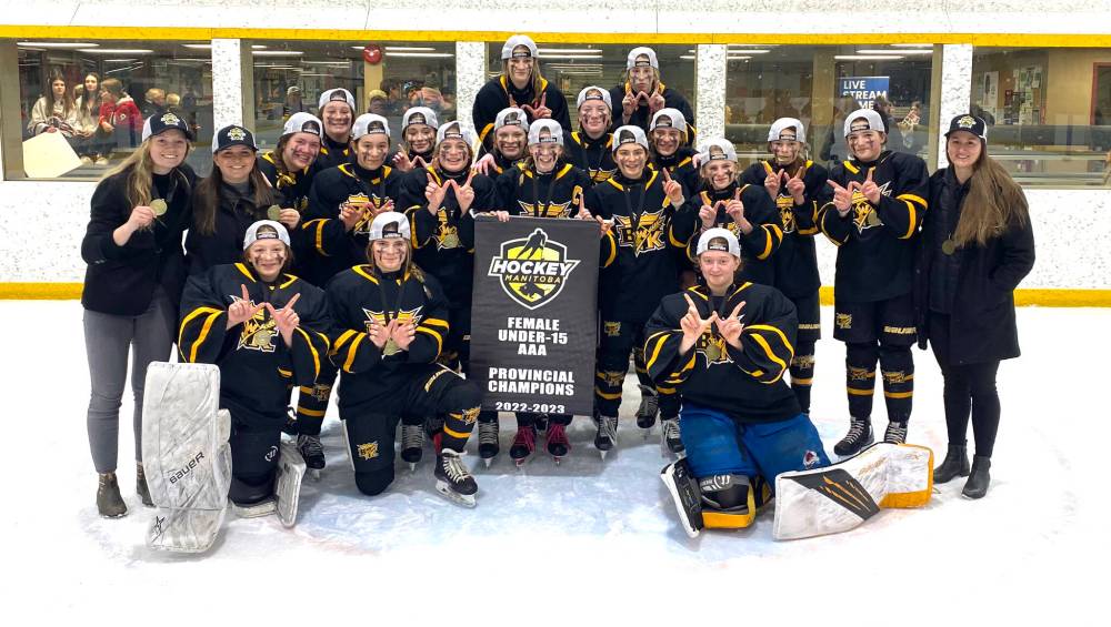 Wheat Kings U15 AAA girls win league – Brandon Sun