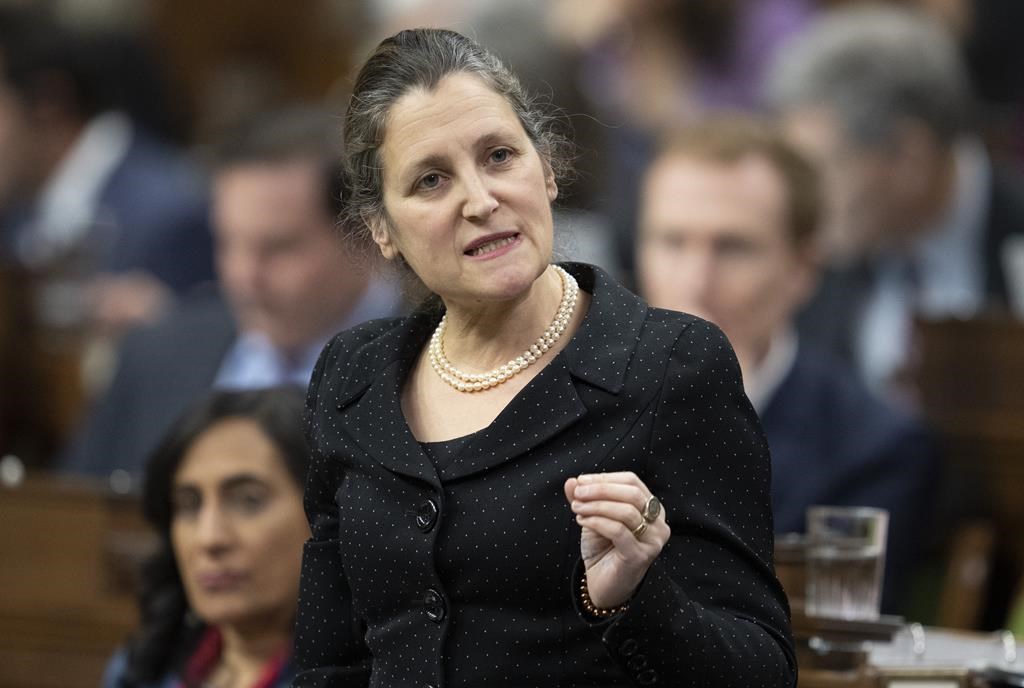 Canada’s 2023 federal budget coming March 28: Finance Minister Chrystia ...