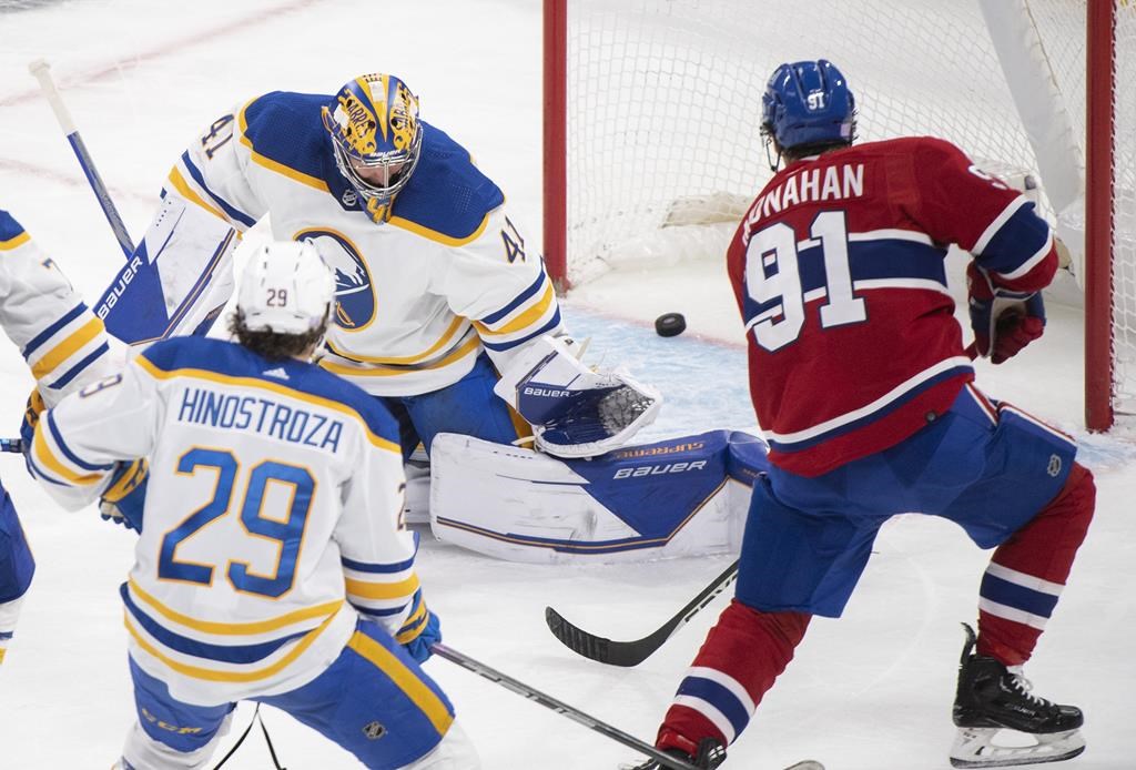 Canadiens centre Sean Monahan undergoes season-ending groin surgery ...