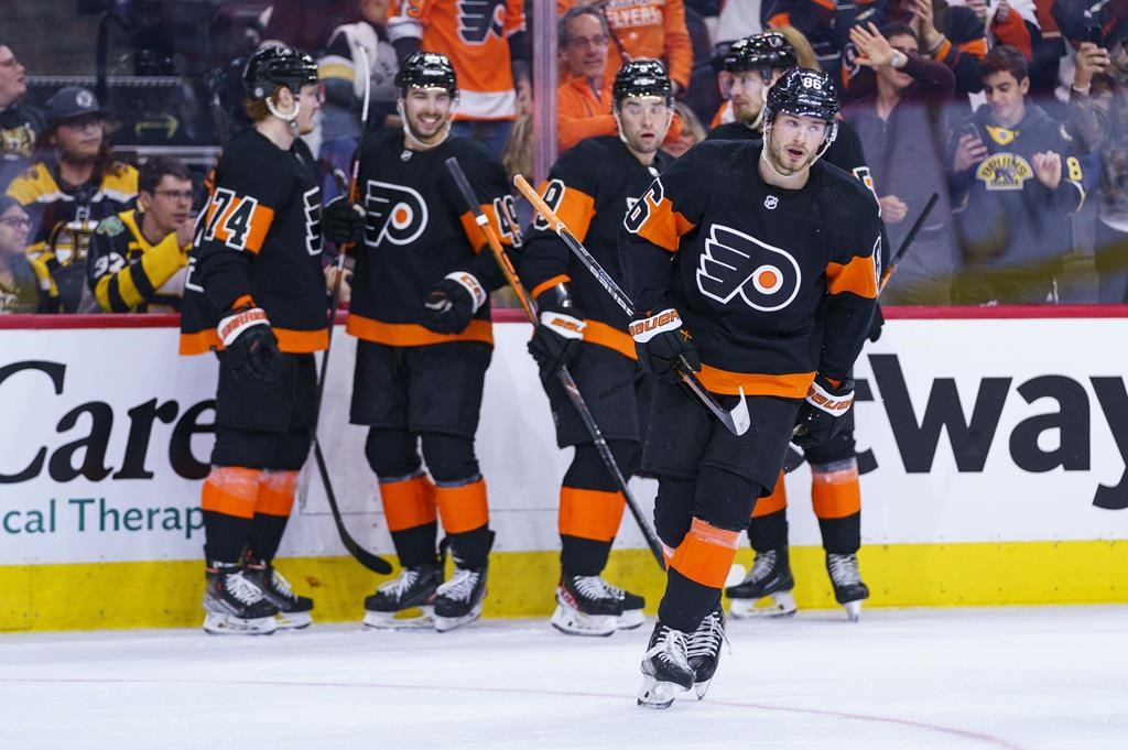 Bruins break NHL single-season wins record by beating Flyers – Brandon Sun