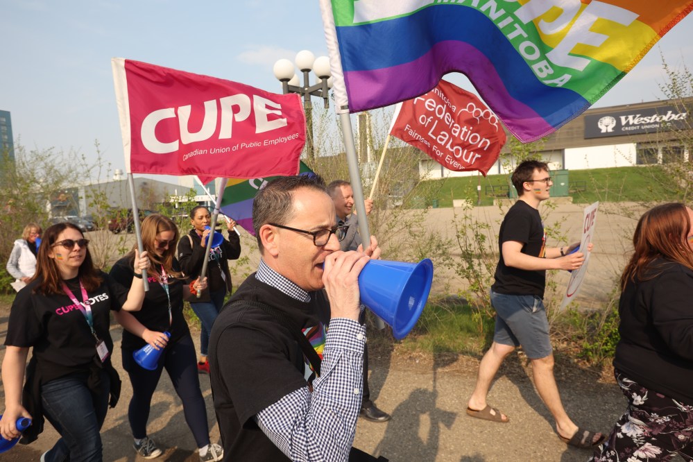 Dozens turn out for Pride march – Brandon Sun