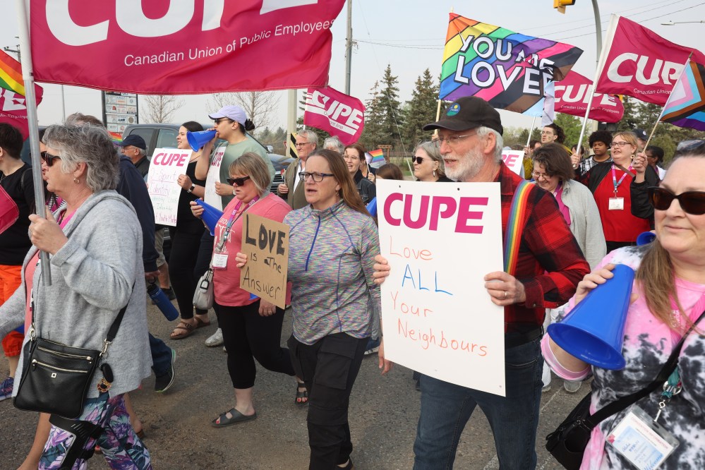 Dozens turn out for Pride march – Brandon Sun