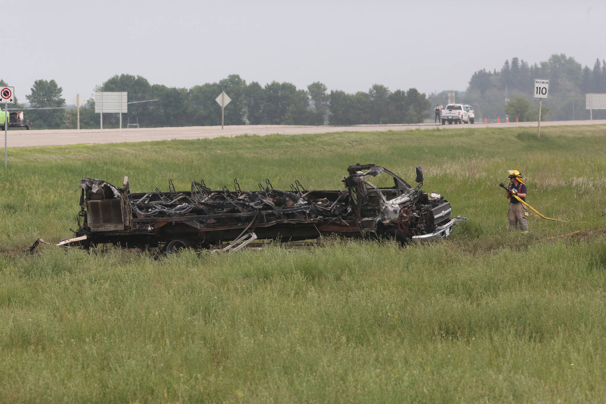 Crash shows value of volunteer firefighters – Brandon Sun