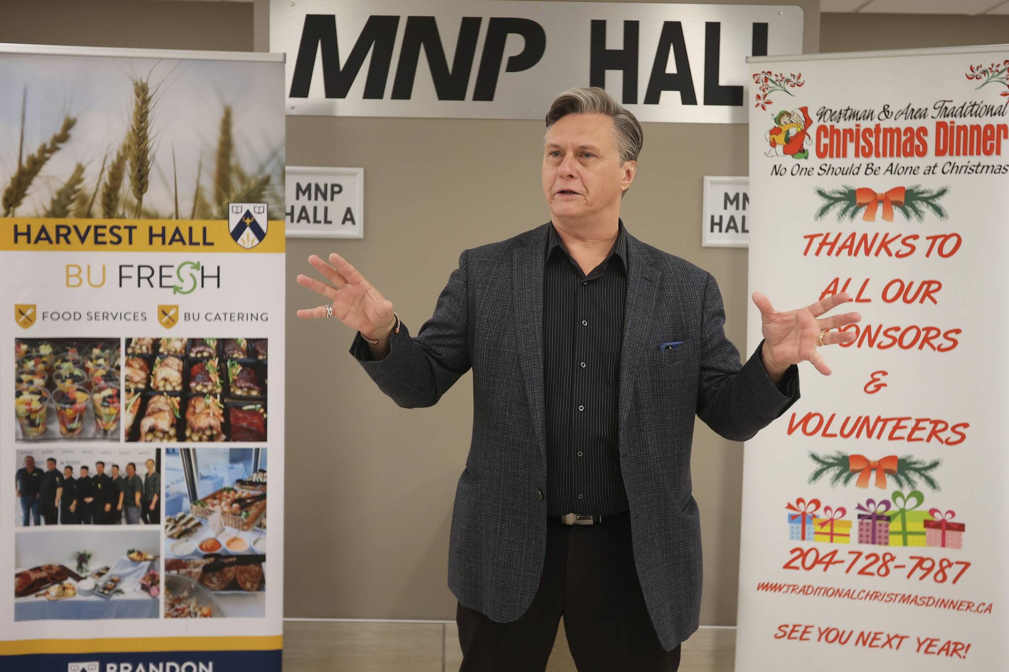 BU gives Christmas dinner a helping hand – Brandon Sun