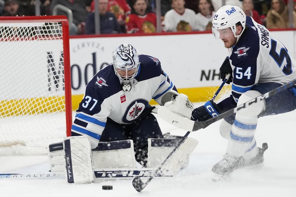 Connor Bedard scores 1st overtime goal, powers Blackhawks past Jets 2-1 ...