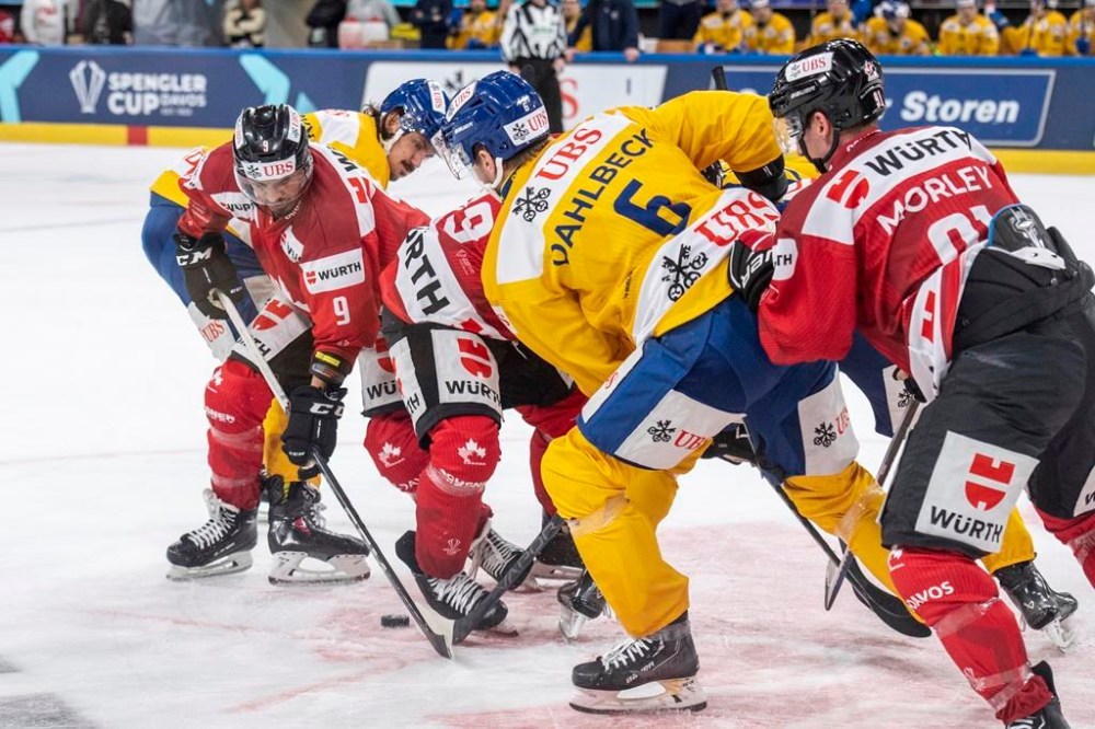 Andersson scores winner to help HC Davos to 4-3 win over Canada at ...
