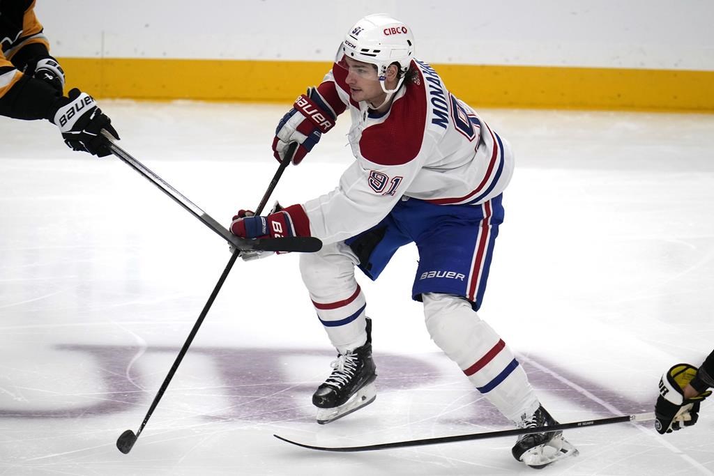 Montreal Canadiens trade centre Sean Monahan to Winnipeg Jets – Brandon Sun