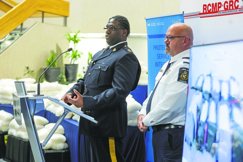 Record drug bust at Boissevain crossing – Brandon Sun