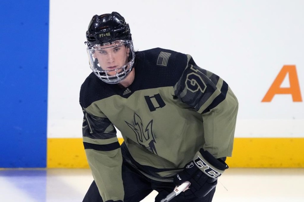 Arizona Coyotes recall Josh Doan, son of former longtime captain Shane ...