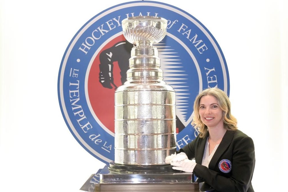 ‘A bit surreal’: First female ‘Cup Keeper’ talks journey with hockey’s ...