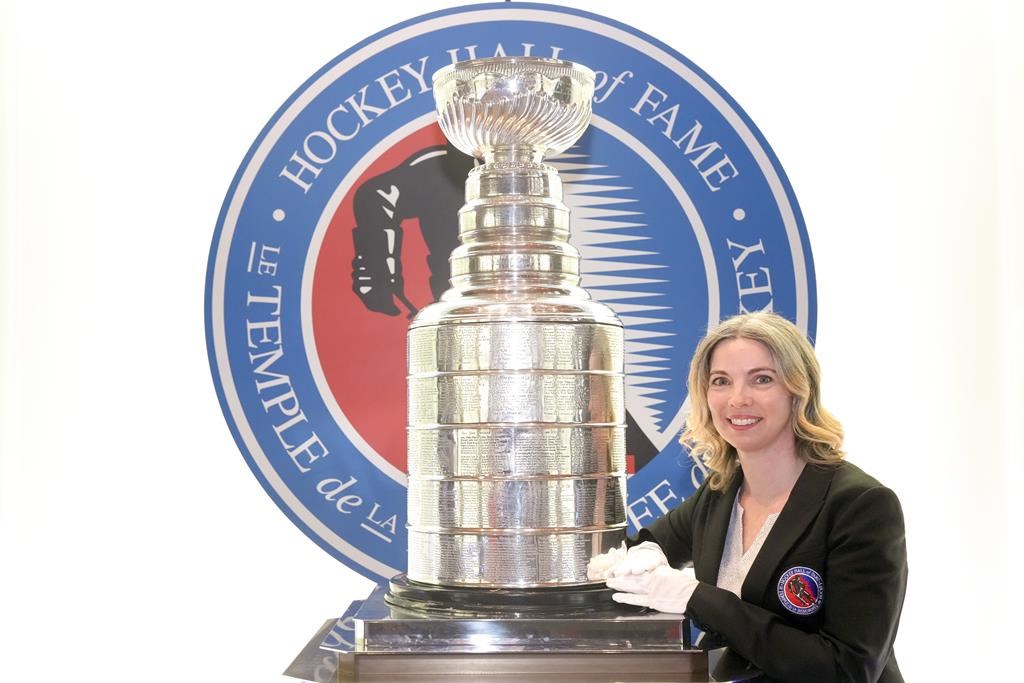 ‘A bit surreal’: First female ‘Cup Keeper’ talks journey with hockey’s ...