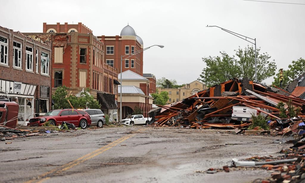 Tornadoes kill 4 in Oklahoma and leave trail of destruction, including thousands without power ...