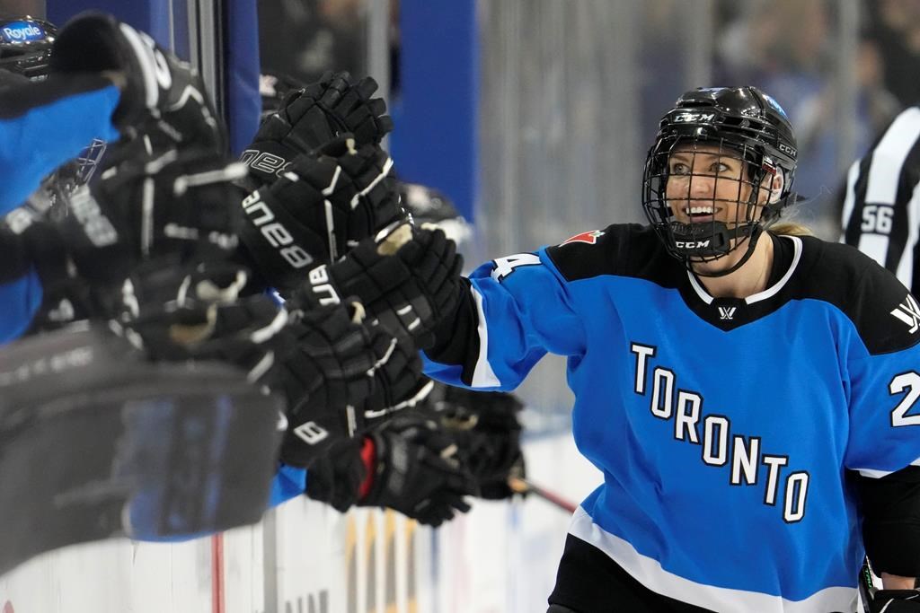 Spooner leads Toronto to 5-2 win over Ottawa in PWHL regular-season ...