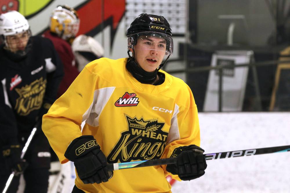 Early lessons hit home for Wheat Kings forward Nolan Flamand – Brandon Sun