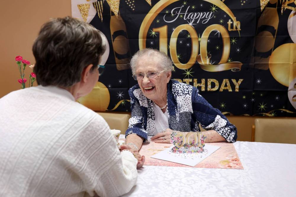 Celebration for a new centenarian – Brandon Sun