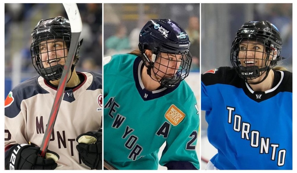 Toronto’s Spooner, Montreal’s Poulin, New York’s Carpenter named PWHL ...