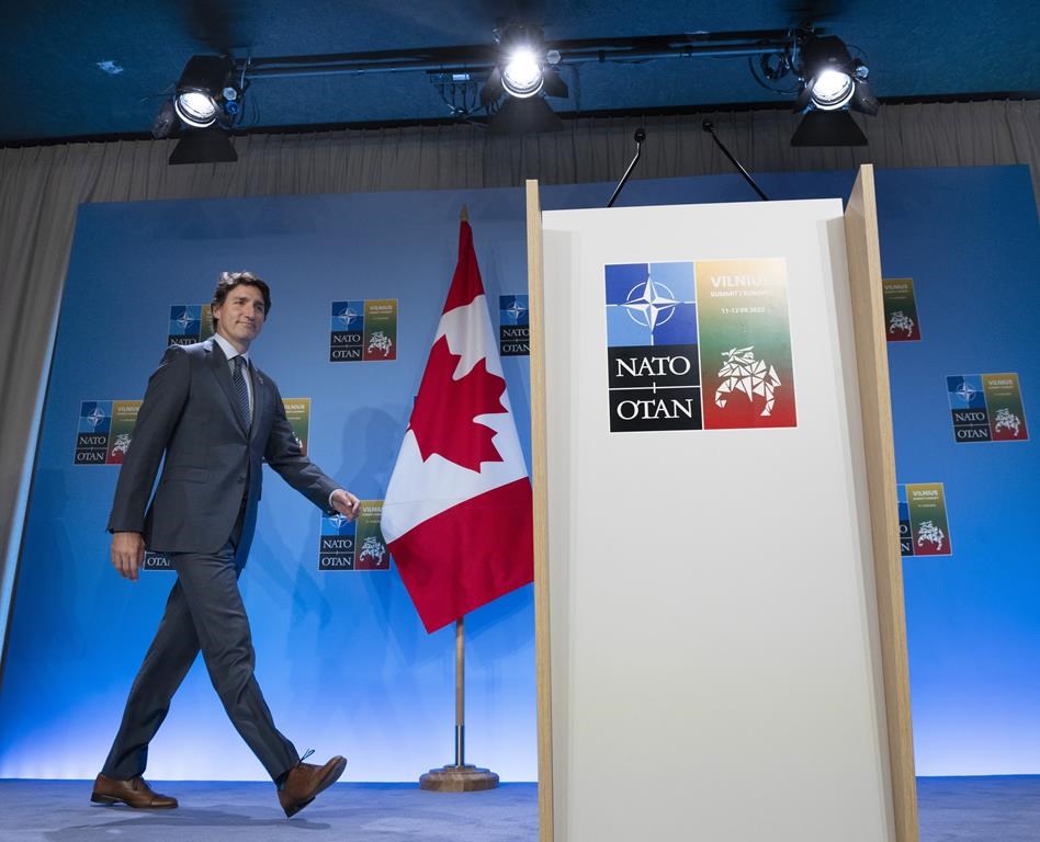 Trudeau to tell allies to stay resolute as Ukraine to at centre of NATO ...