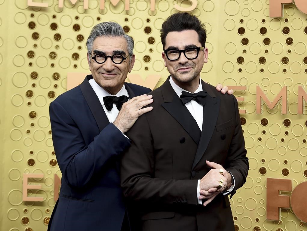 Father-and-son team of Eugene and Dan Levy to co-host the Emmys ...