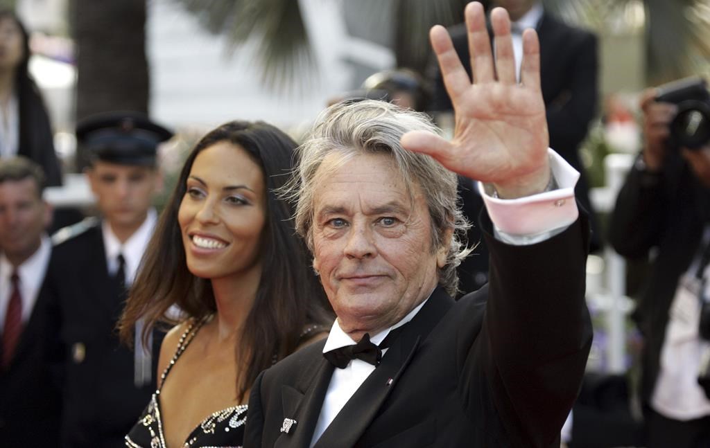 Late French film star Alain Delon wanted his dog buried with him. The ...