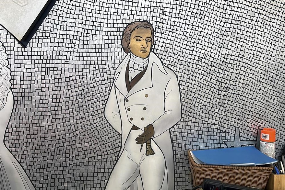 A mural honoring scientists hung in Pfizer’s NYC lobby for 60 years ...