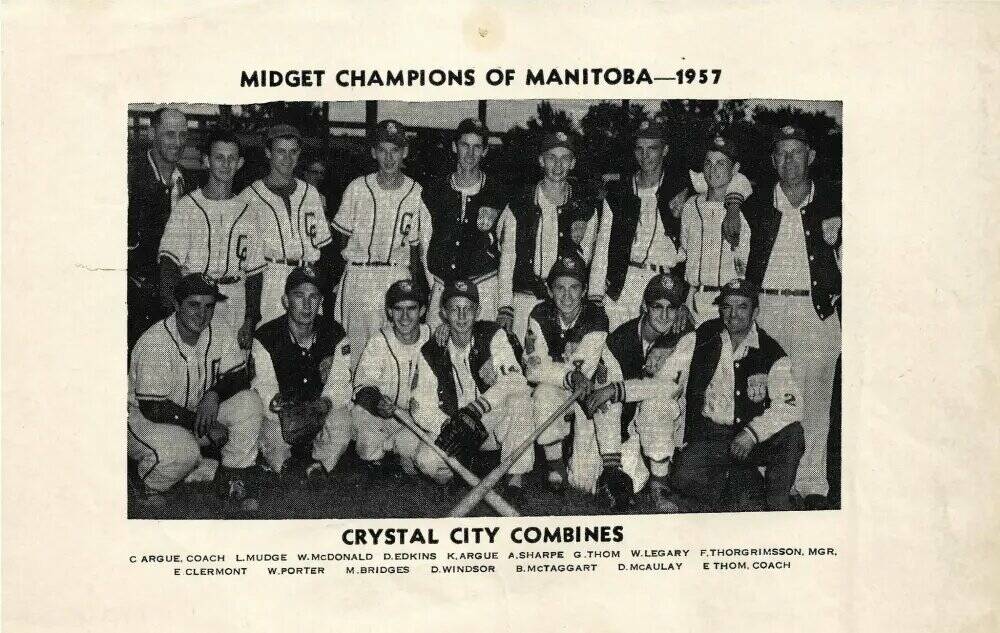 Time to recognize the hardballers of Crystal City – Brandon Sun