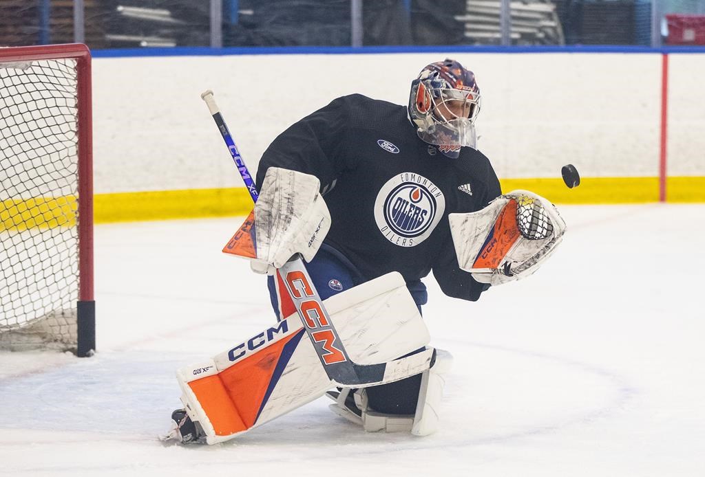 Oilers back in training camp looking to build on Stanley Cup loss ...