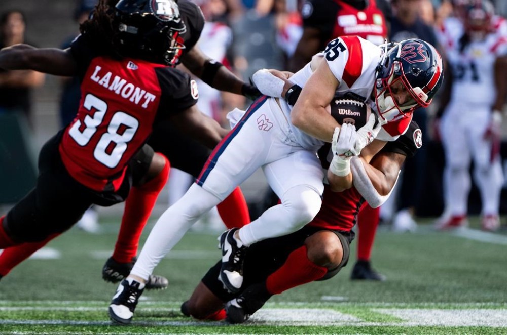 Alouettes clinch home playoff date with 24-12 win over Redblacks ...