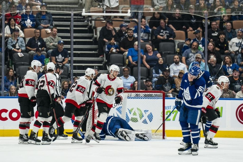 Yakemchuk scores in OT as Senators trip Leafs 6-5 – Brandon Sun