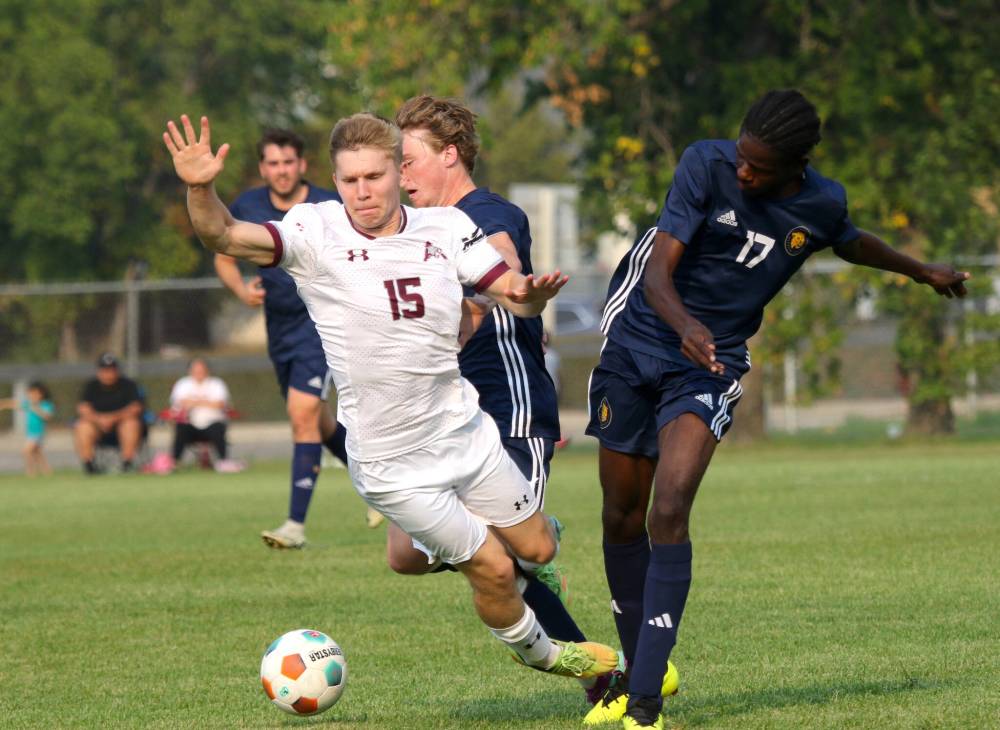 AC ends streak with hard-fought draw at BU – Brandon Sun