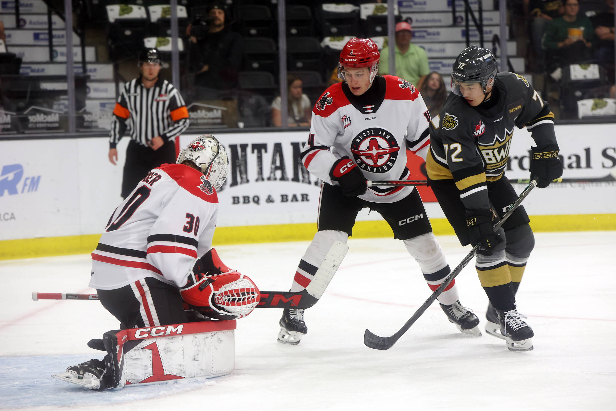 McQueen’s four goals sink Warriors – Brandon Sun