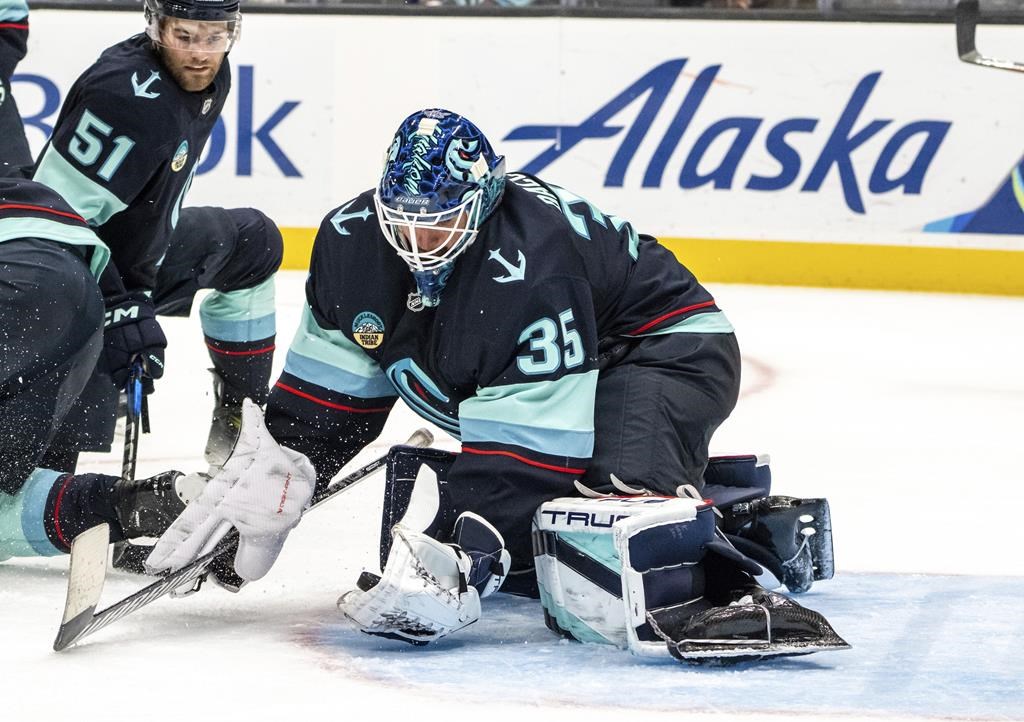 Eberle scores in overtime as Kraken douse hot Flames 2-1 – Brandon Sun