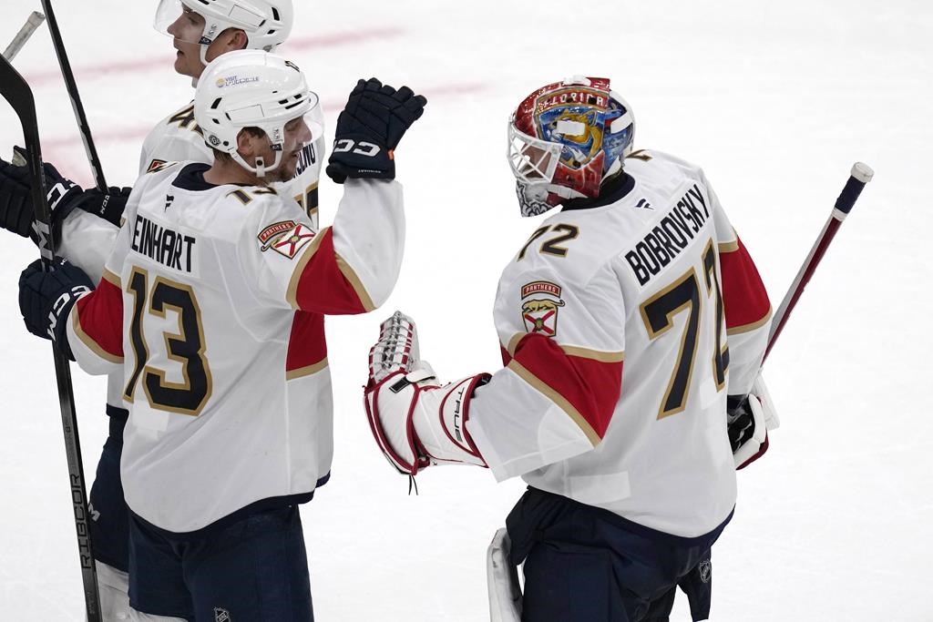 Panthers’ Reinhart named NHL first star after posting nine points over ...