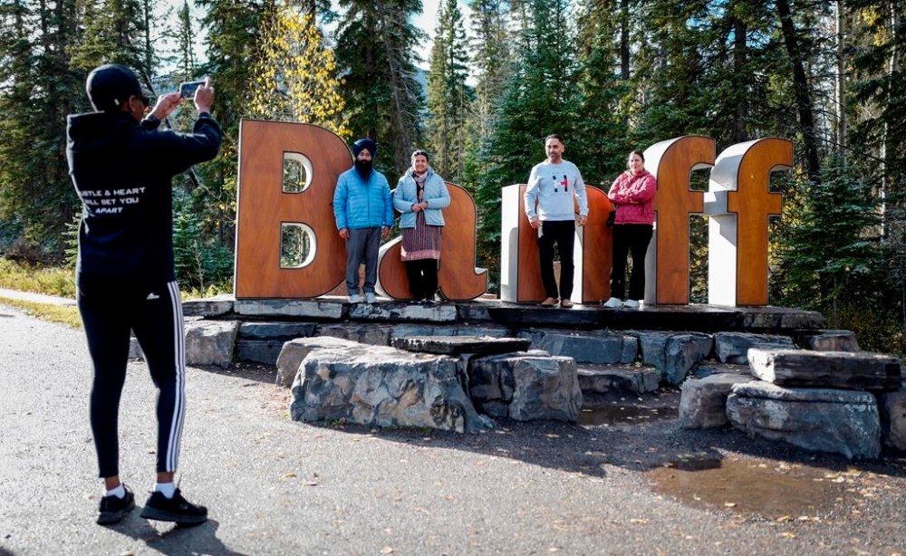 ‘On my bucket list’: Iconic Banff sign, a must-see for visitors, moving ...