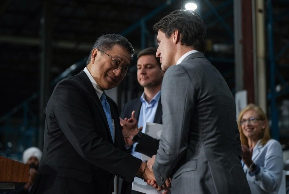 Taiwan firm halts plan for $1B battery plant in B.C. that had federal ...