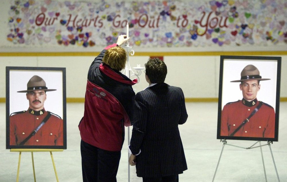 ‘Rely on each other’: Memorial honours Mayerthorpe Mounties killed in ...