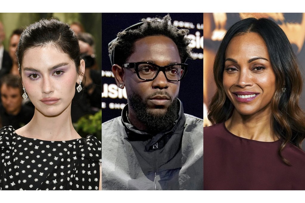 Kendrick Lamar, Gracie Abrams and Zoe Saldaña earn Webby Award ...