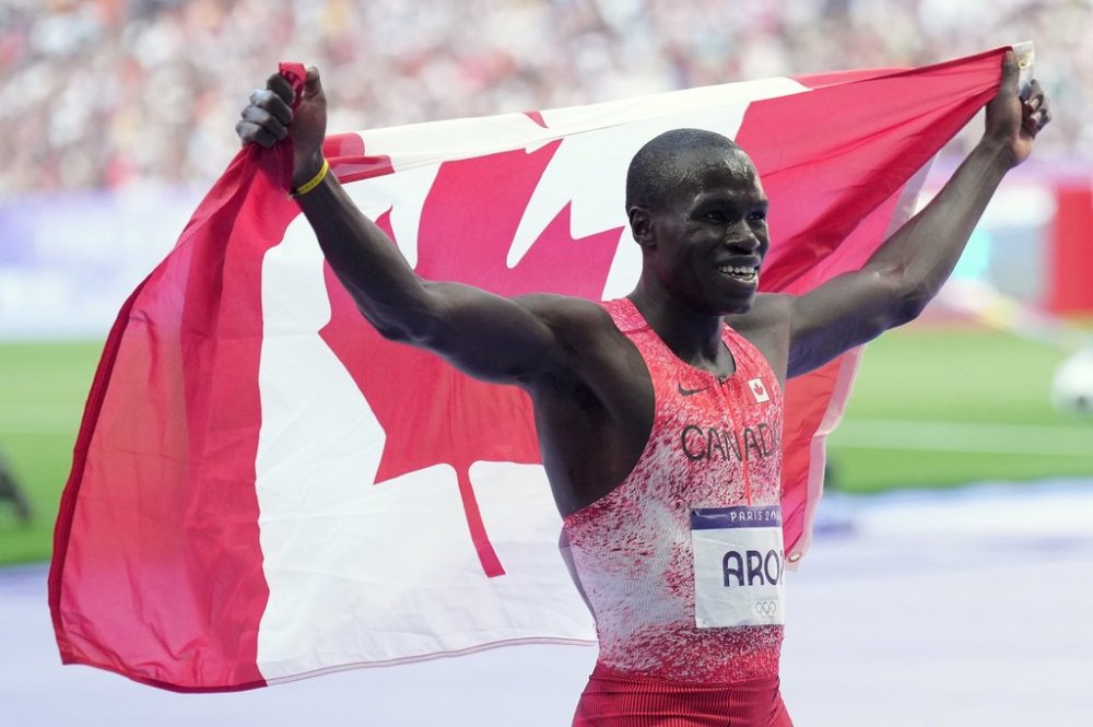 Canada’s Marco Arop wins short-distance title at Grand Slam Track stop ...