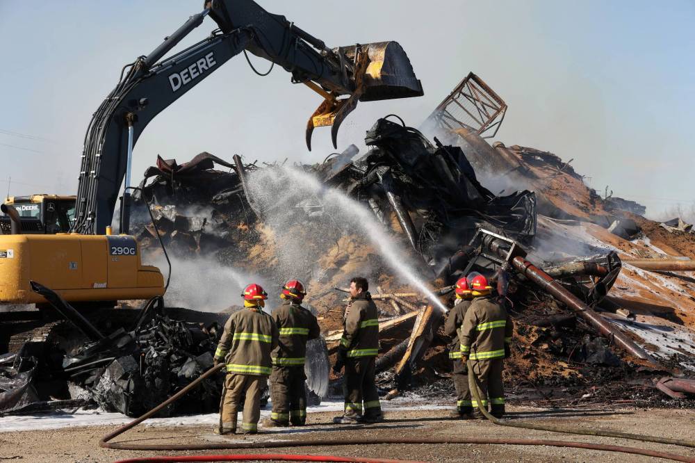 Elevator goes up in flames – Brandon Sun