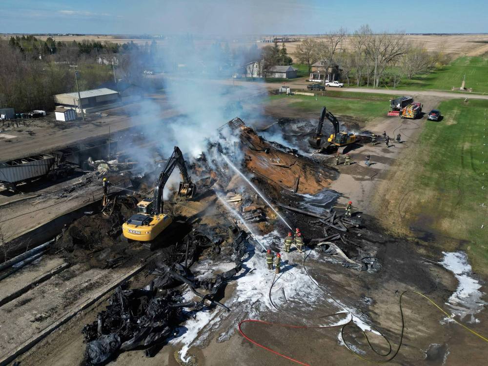 Elevator goes up in flames – Brandon Sun