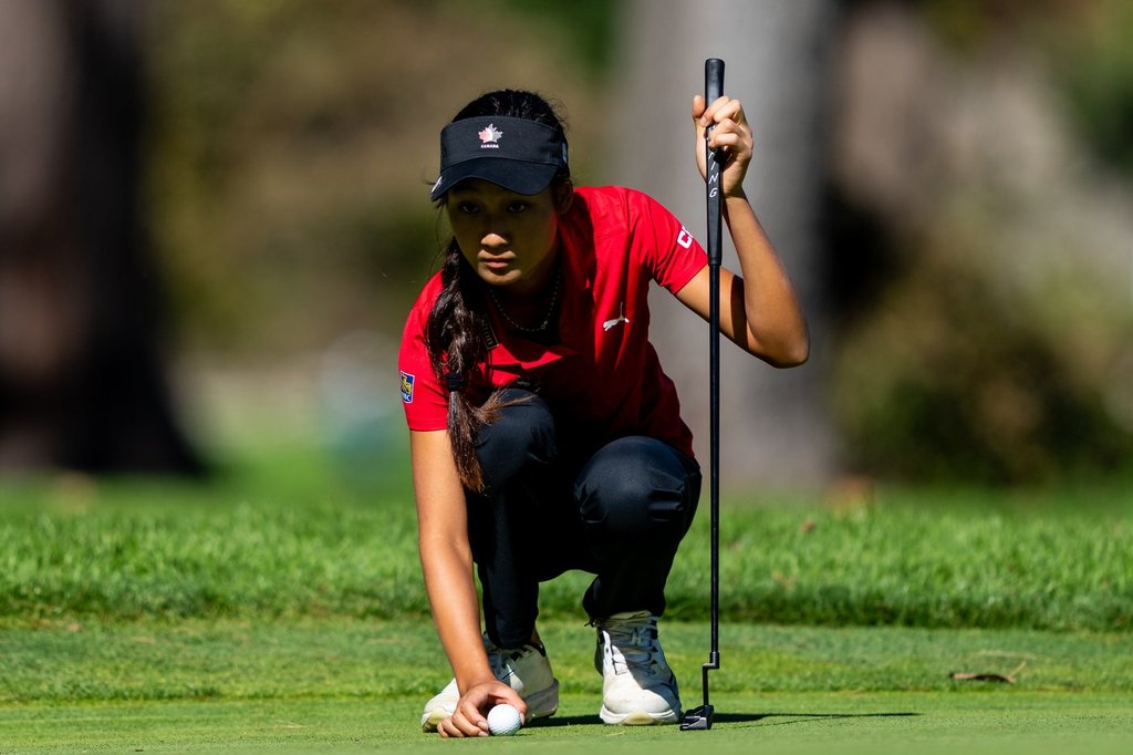 Canada’s Aphrodite Deng learns from Nelly Korda at junior golf event – Brandon Sun