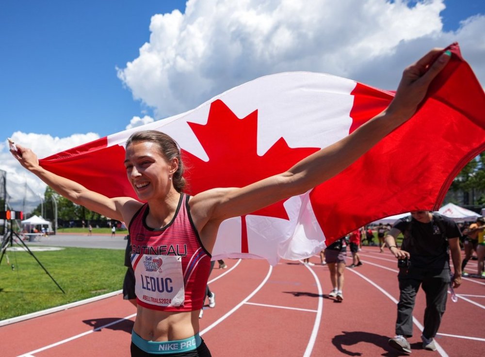 Leduc, Asemota claim 100-metre Canadian championship track titles ...