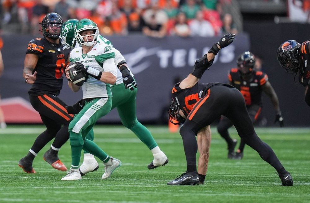 BC defensive lineman Betts, Roughriders QB Harris lead CFL’s Week 12 honour roll – Brandon Sun