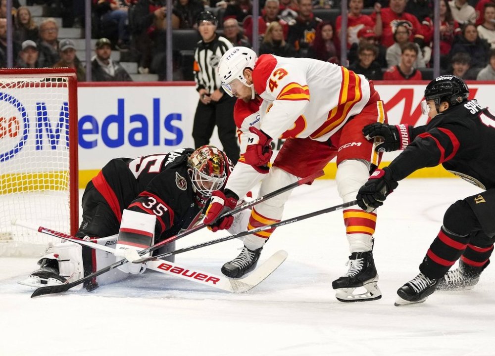Batherson nets shootout winner as Senators top Flames 4-3 – Brandon Sun