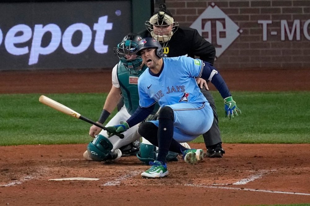 George Springer returns to Blue Jays’ lineup for Game 6 of ALCS ...