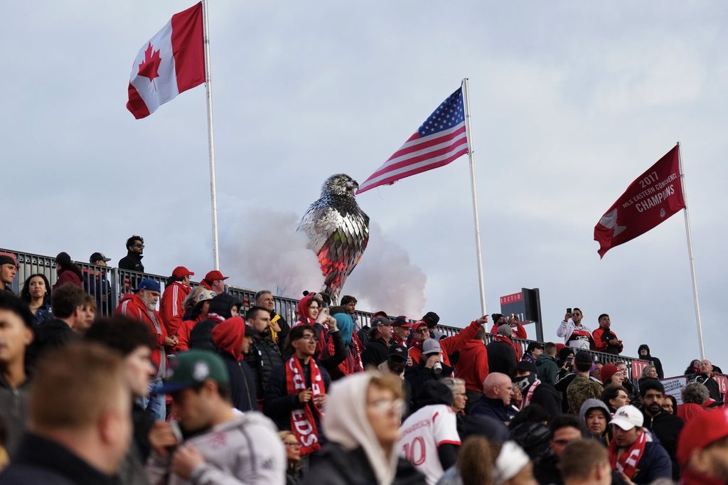 World Cup construction means statue of giant hawk at BMO Field needs ...