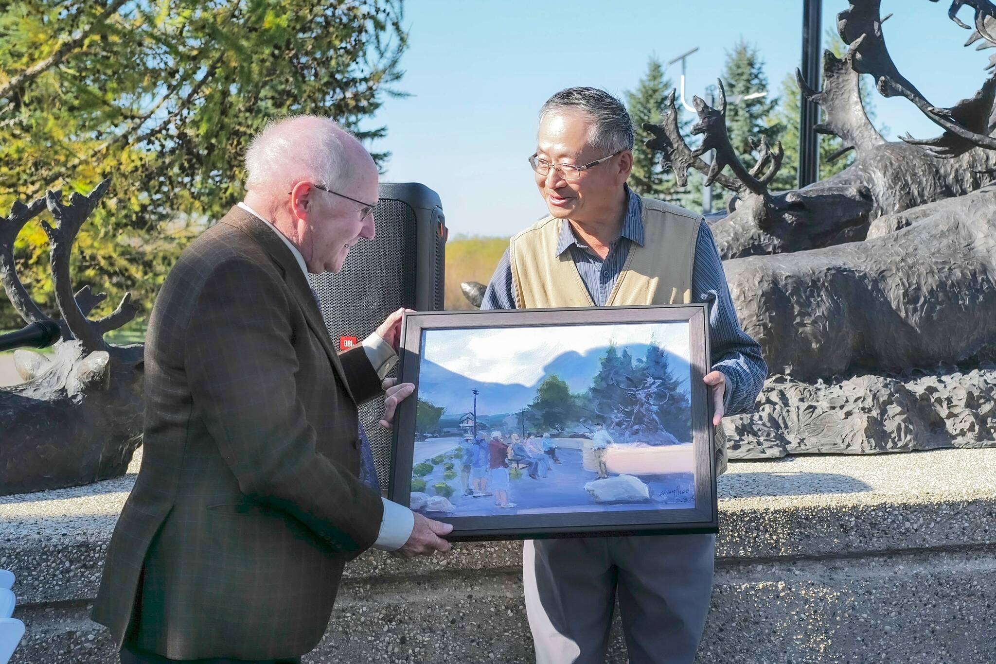Sawatzky moved by gift from artist – Brandon Sun
